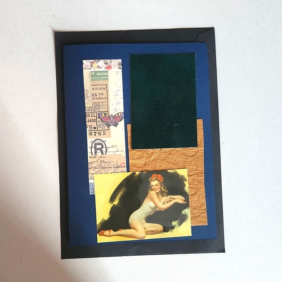 Design | Vintage Pinup Card | Poshmark